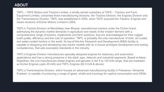 Eicher tractors | PDF