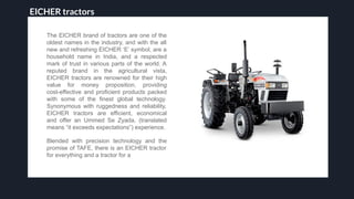 Eicher tractors | PDF
