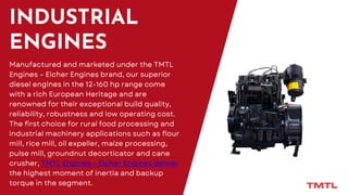 The Genset Manufacturers In India - TMTL | PPTX