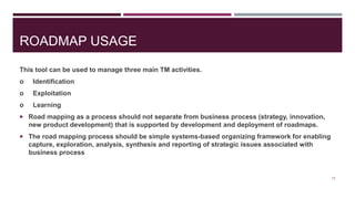 TM tools (1)-Roadmapping.pptx