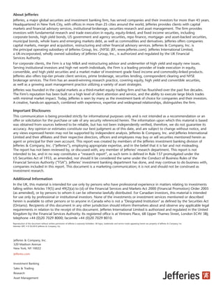 Jefferies TMT Q1 Review | PDF | Stocks and Bonds | Personal Investing