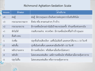 แนวปฏิบัติการพยาบาลการเคลื่อนย้ายผู้ป่วยวิกฤตภายในโรงพยาบาล | PPTX
