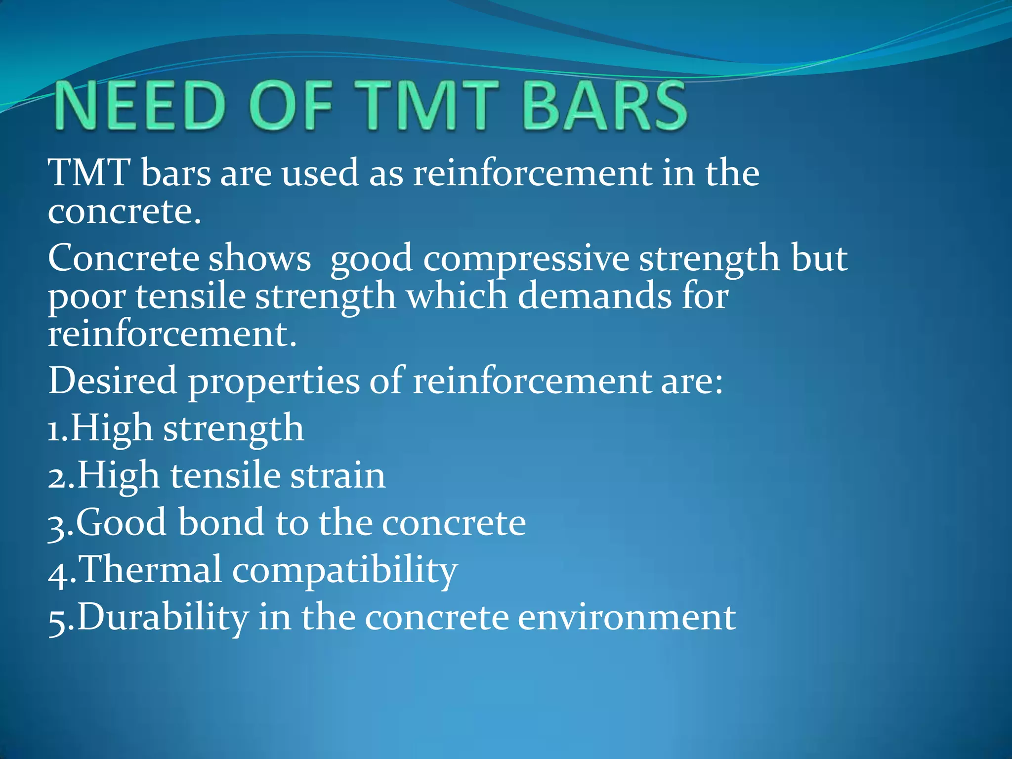 Tmt steel | PPTX
