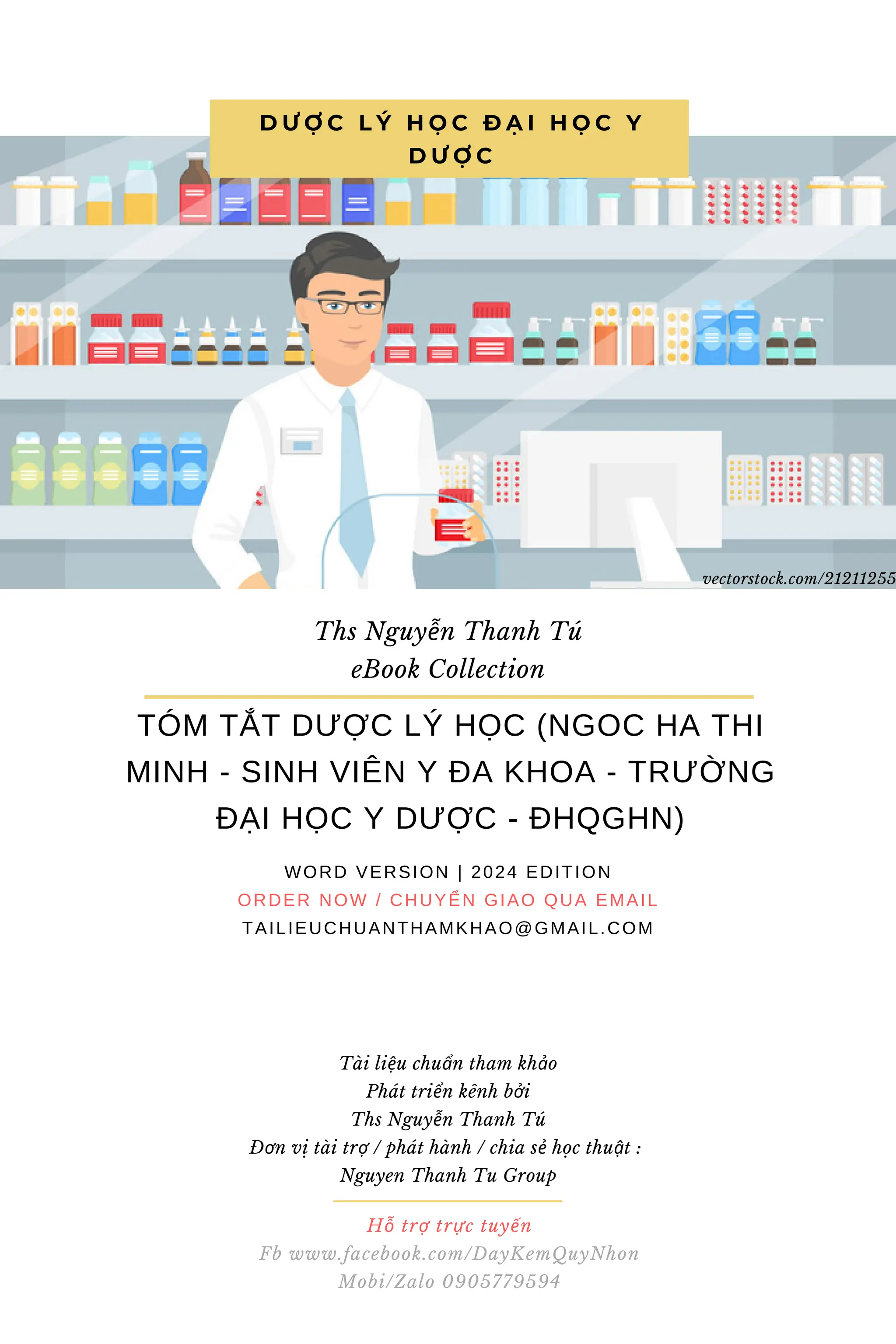 TÓM TẮT DƯỢC LÝ HỌC (NGOC HA THI MINH - SINH VIÊN Y ĐA KHOA - TRƯỜNG ĐẠI HỌC Y DƯỢC - ĐHQGHN).pdf