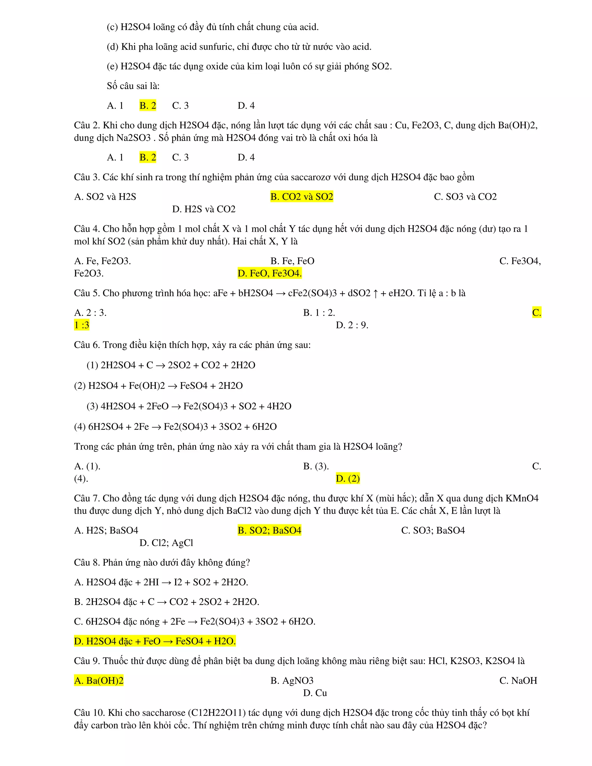TÓM TẮT LÝ THUYẾT + BÀI TẬP TRẮC NGHIỆM TỪNG BÀI HỌC THEO 4 CẤP ĐỘ HÓA HỌC LỚP 11 CHƯƠNG TRÌNH ...
