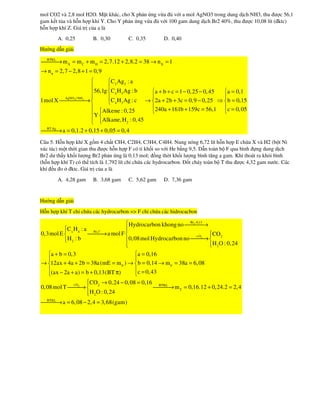 TÓM TẮT LÝ THUYẾT + BÀI TẬP TRẮC NGHIỆM TỪNG BÀI HỌC THEO 4 CẤP ĐỘ HÓA HỌC LỚP 11 CHƯƠNG TRÌNH ...