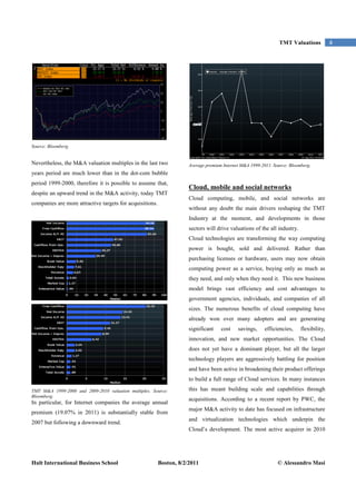 TMT Valuations - Report | PDF