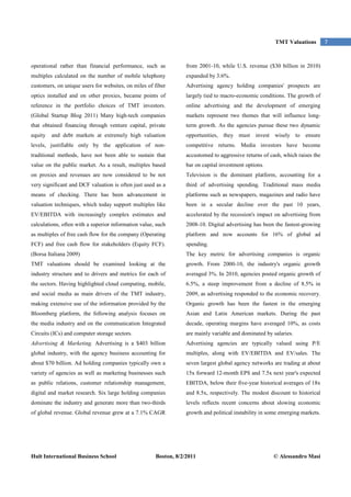 TMT Valuations - Report | PDF