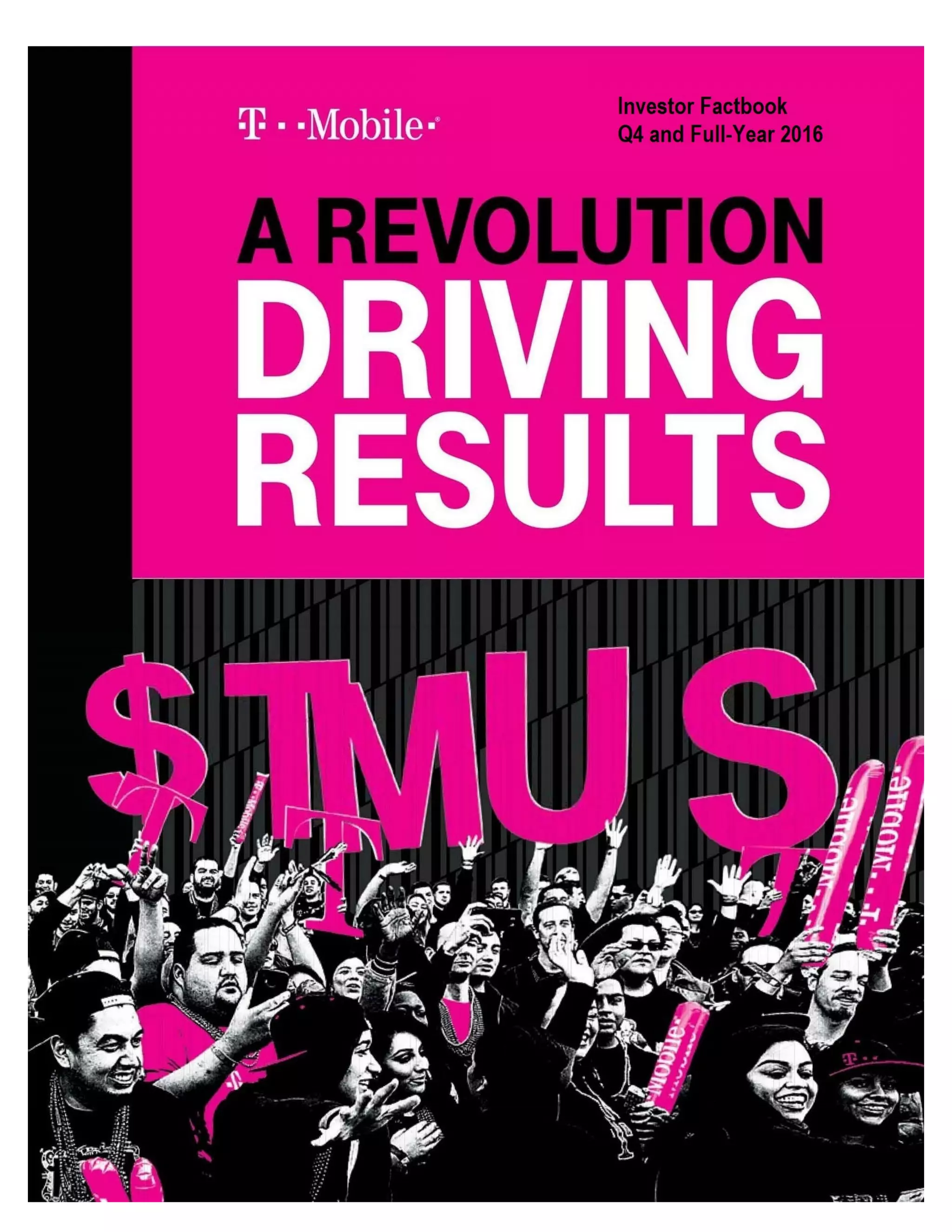TMUS Q4 2016 Investor Factbook | PDF