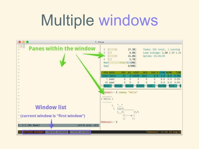 Tmux Development Workflow | PPT