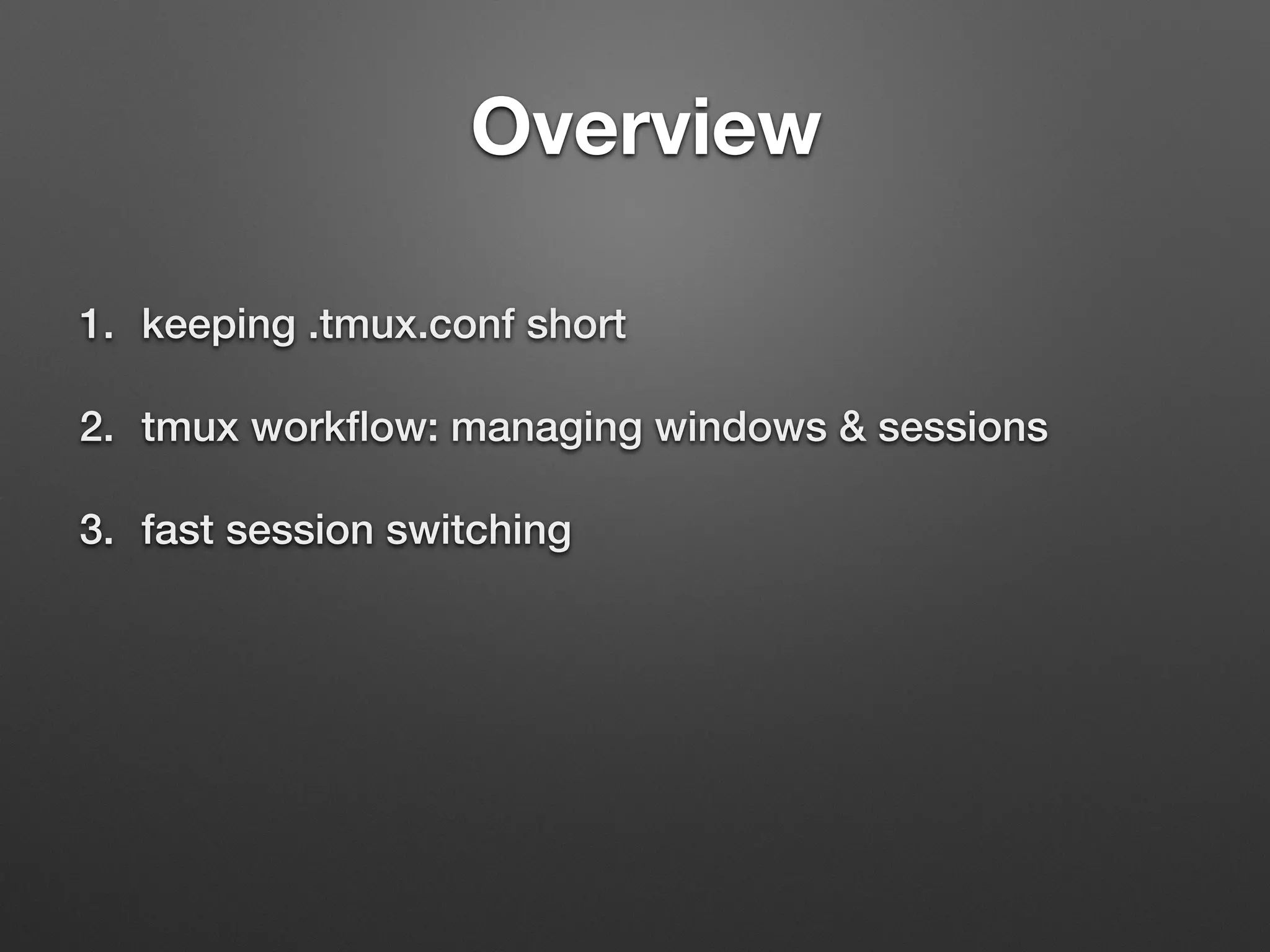 Tmux tips and_tricks | PPT