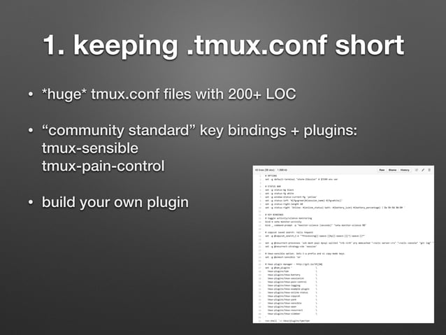 Tmux Tips And Tricks Ppt