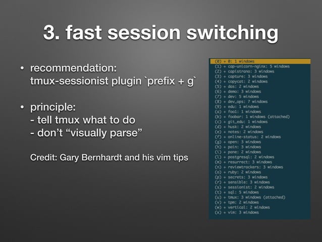 Tmux Tips And Tricks Ppt