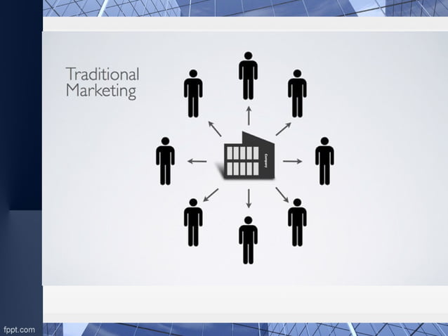 Traditional marketing vs e-marketing.. | PPT