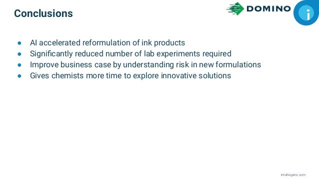 AI in action: rapid reformulation of ink products | PPT