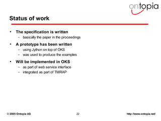 TM/XML - Representing Topic Maps in XML | PPT
