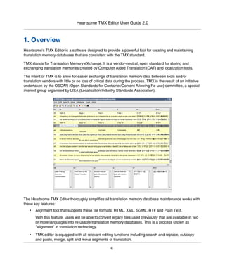 Heartsome Europe TMX Editor | PDF
