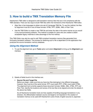 Heartsome Europe TMX Editor | PDF