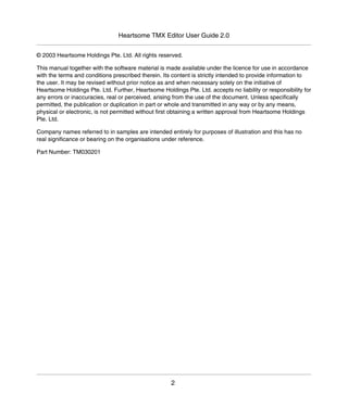 Heartsome Europe TMX Editor | PDF