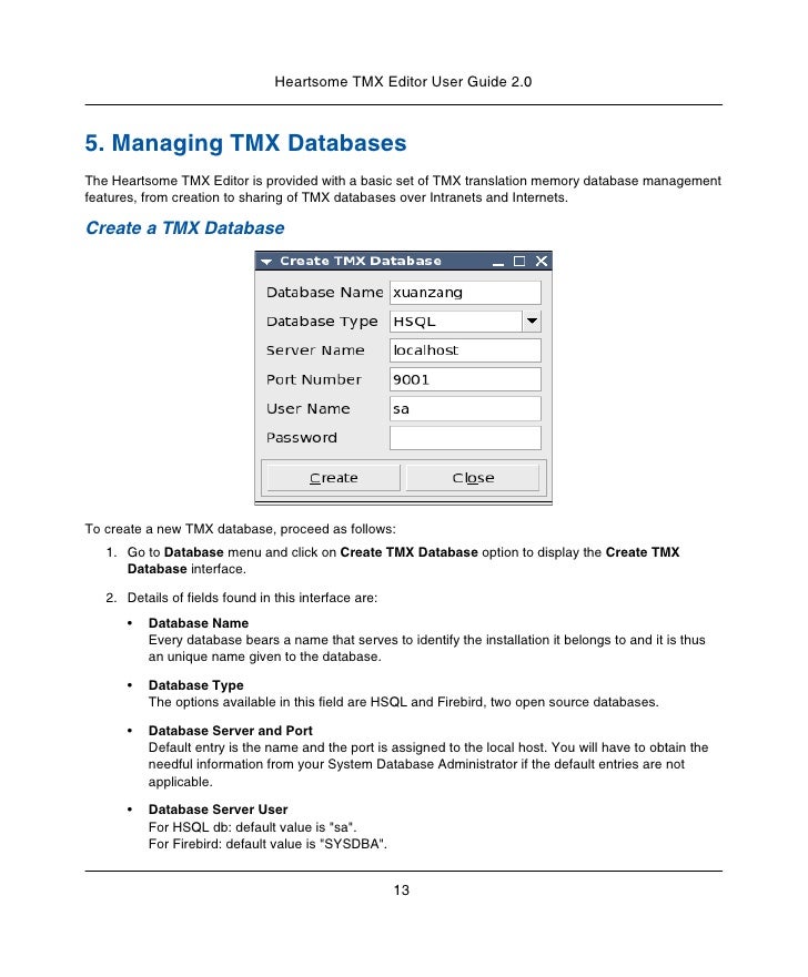 Heartsome Europe TMX Editor