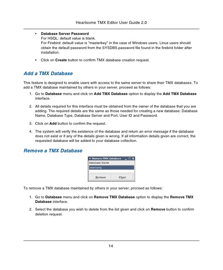 Heartsome Europe TMX Editor