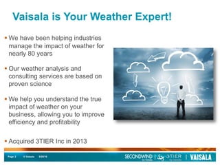 Typical Meteorological Year Use in Solar Energy Assessments by Vaisala ...