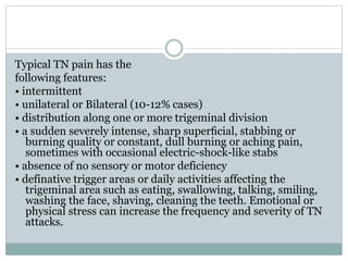 Trigeminal Neuralgia | PPT