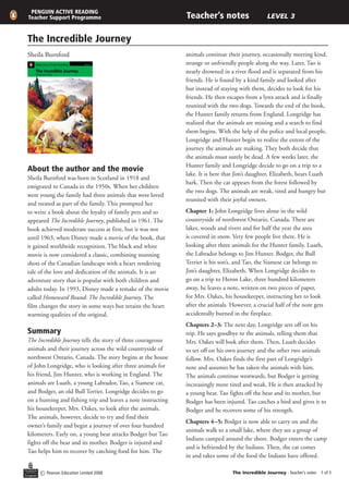 Tn the incrediblejourney | PDF