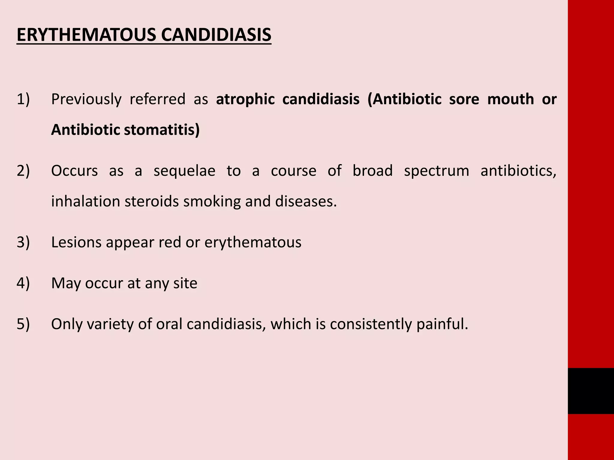 red and white lesions of oral cavity | PPTX