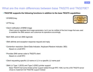 TN3270 Access to Mainframe SNA Applications | PPT