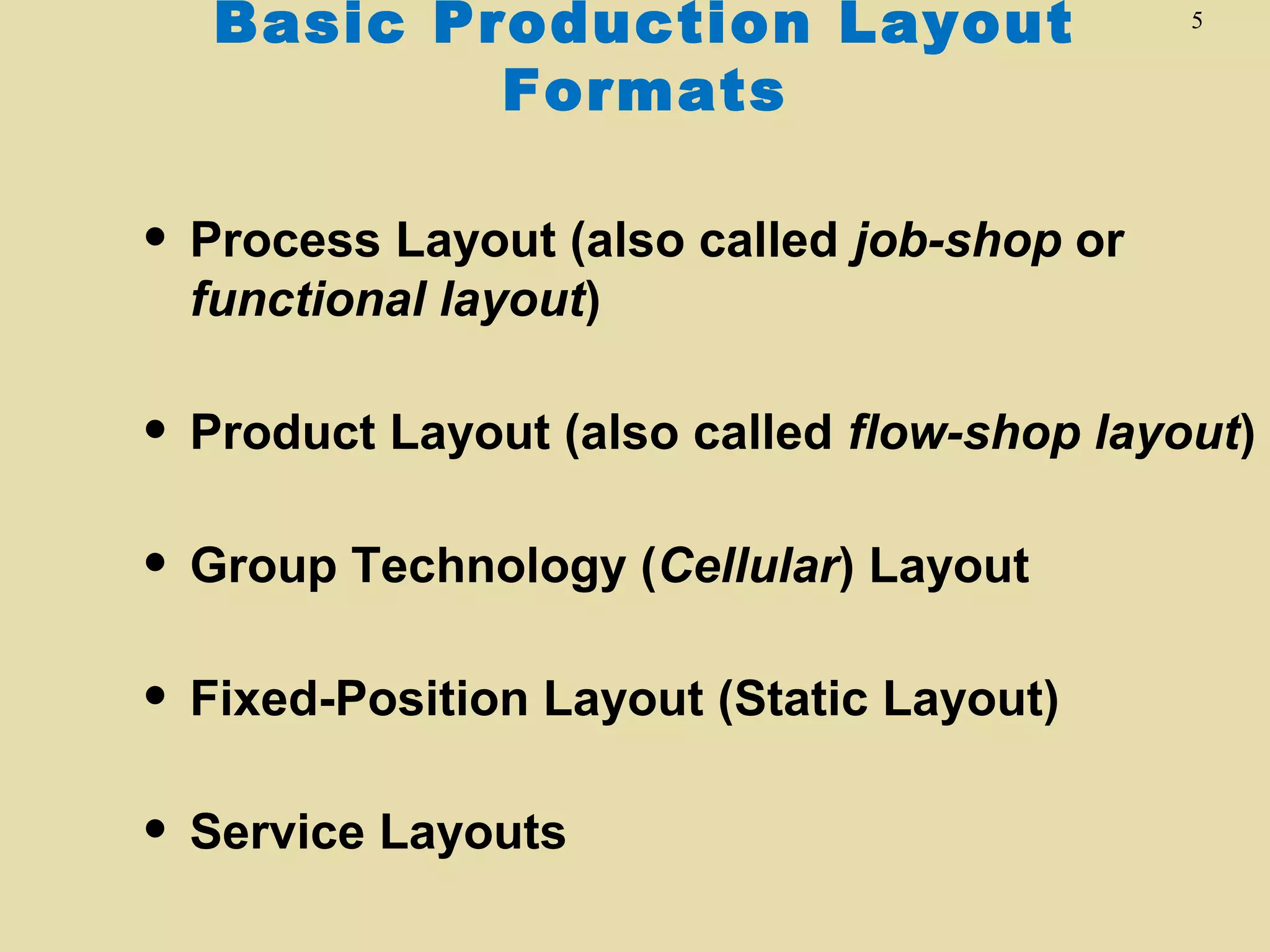 Tn6 facility layout | PPT