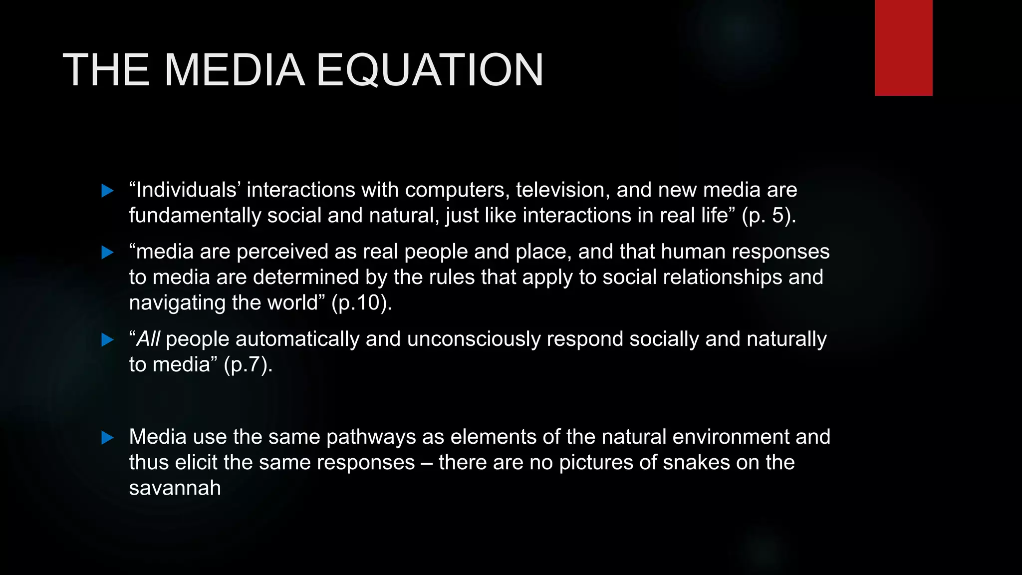 Social responses to computers | PPTX