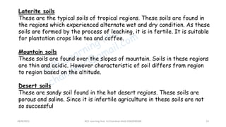8th Standard Geography : Rocks and Soils | PPTX