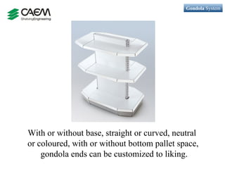 CAEM TN9 Gondola End Shelving System – The modular but complete ...