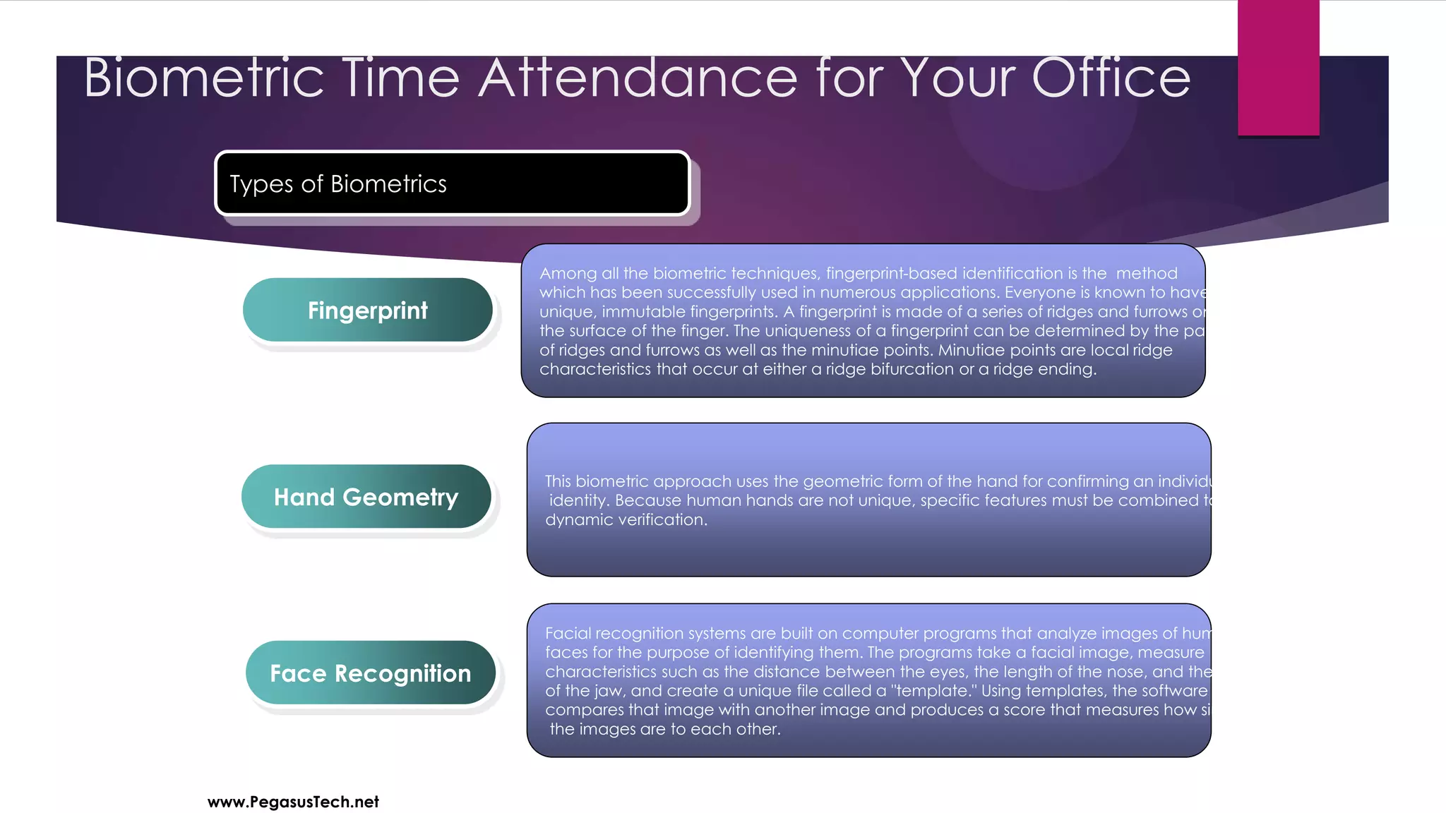 Tna biometric time & attendance solutions | PPTX