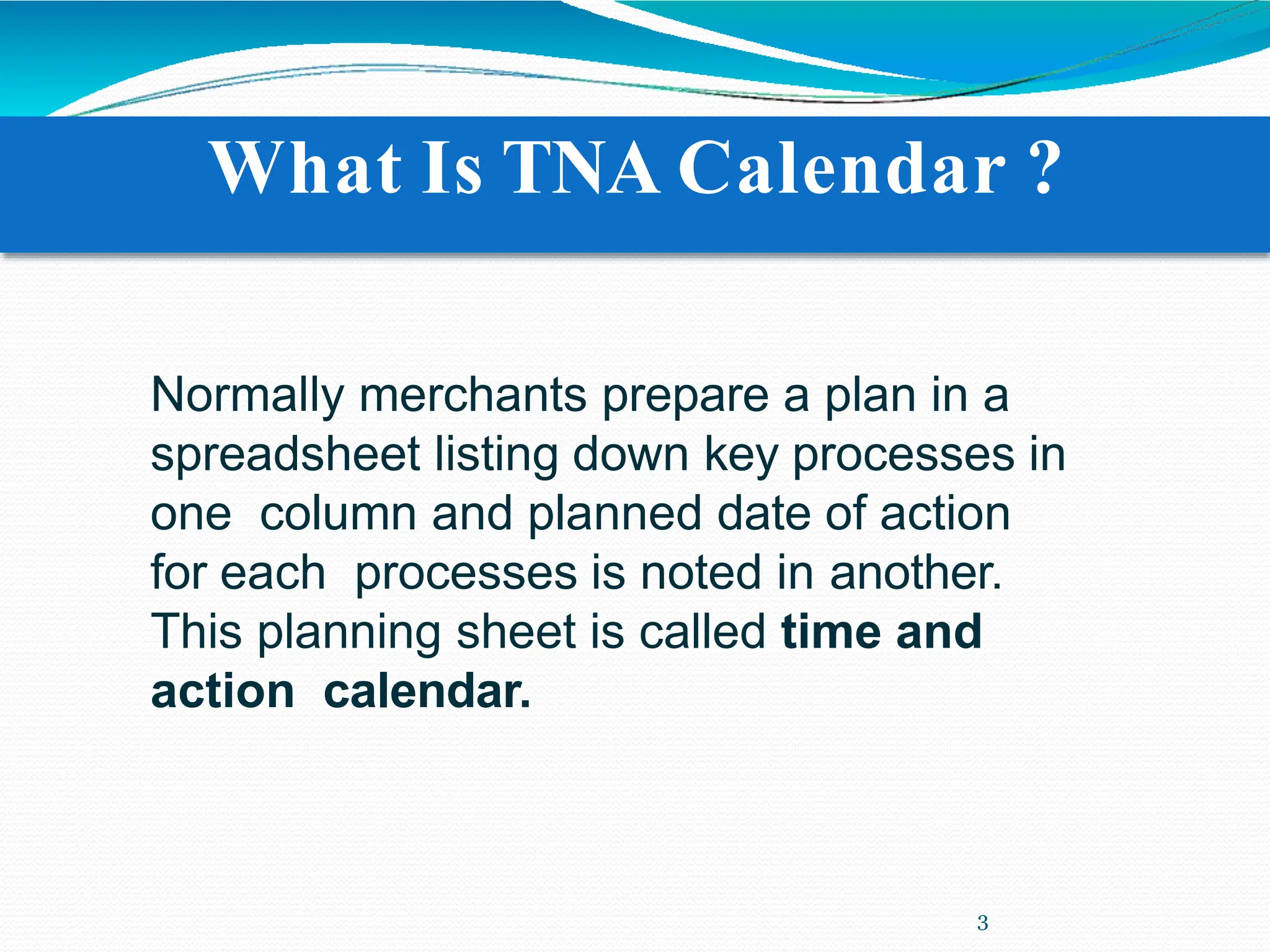 TNA Calender Garment Industry.pptx | Needlework | Arts and Crafts