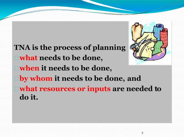 TNA Calender Garment Industry.pptx | Needlework | Arts and Crafts