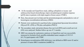 Tnbc 2018 update | PPT