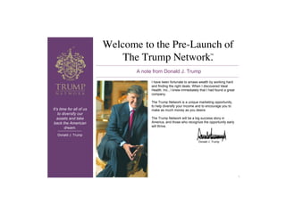 Trump Network BP (Clean Copy) | KEY