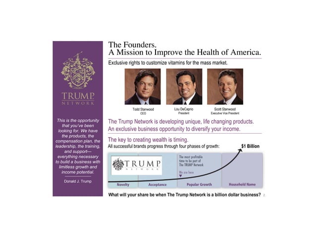 Trump Network BP (Clean Copy) | PPT