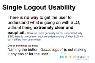 Single Logout | PDF