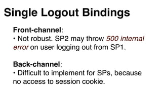 Single Logout | PDF
