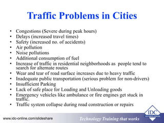 Transportation Planning and Management | PPTX