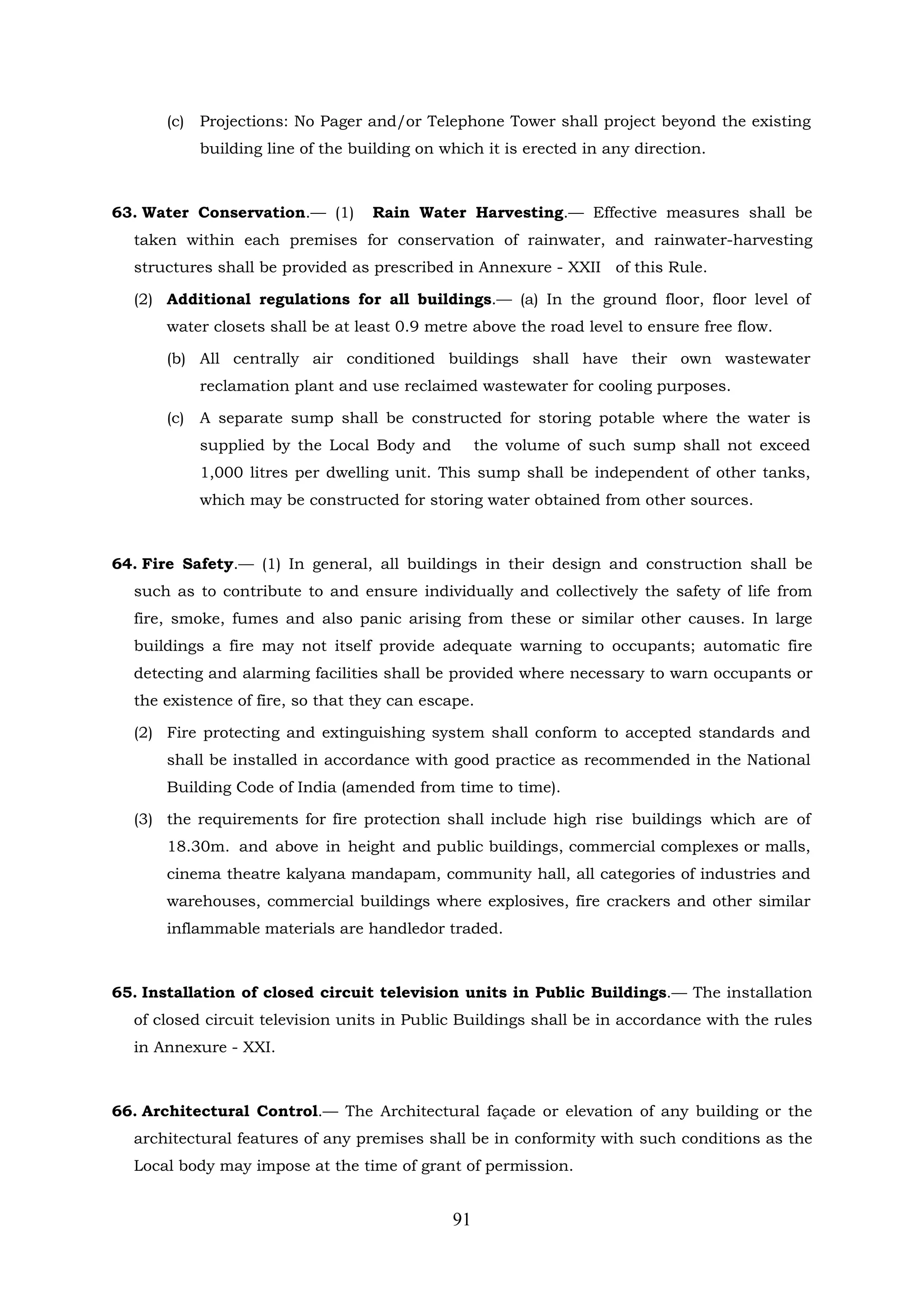 Tn combined development_building_rules_2019 | PDF
