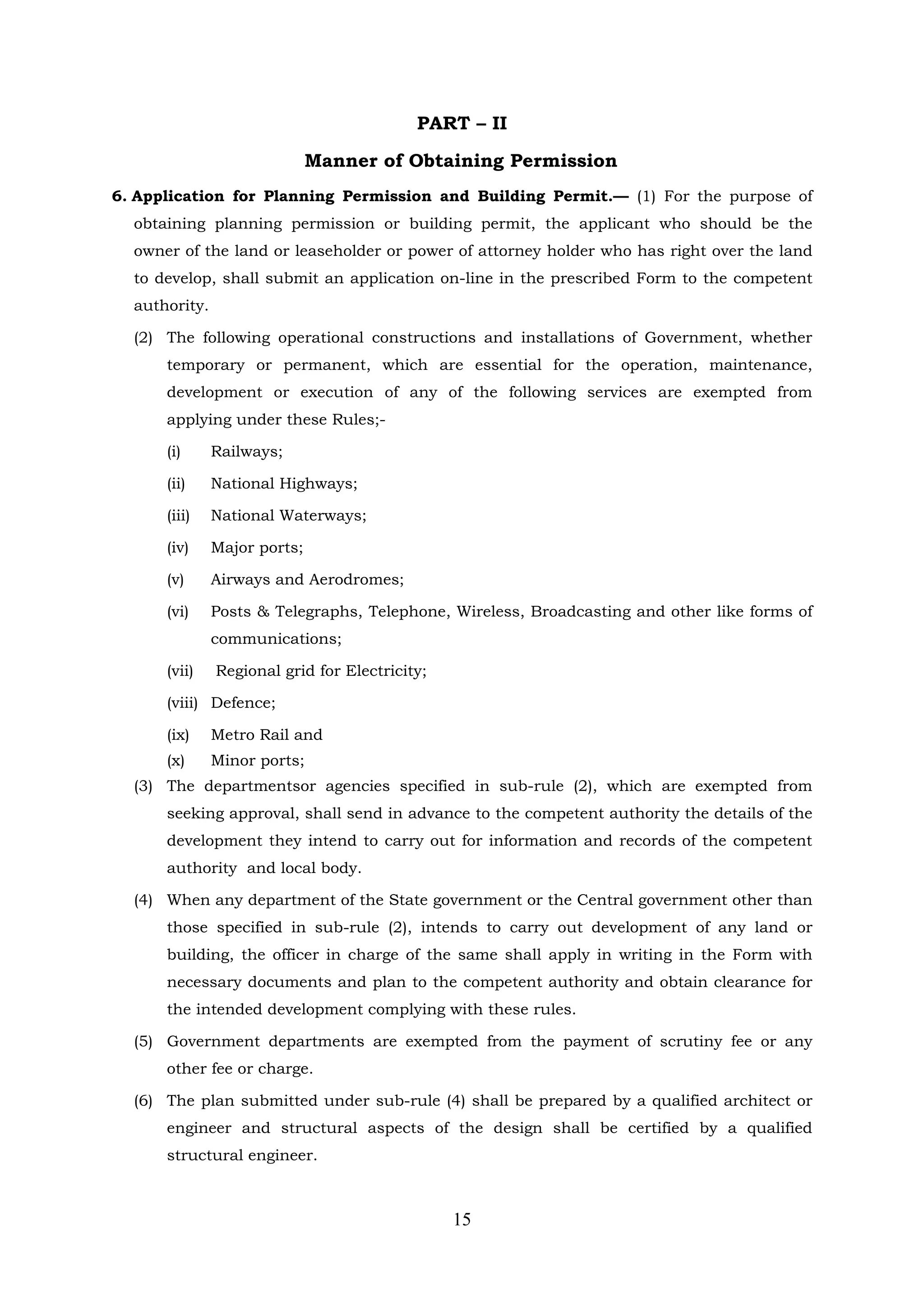 Tn combined development_building_rules_2019 | PDF