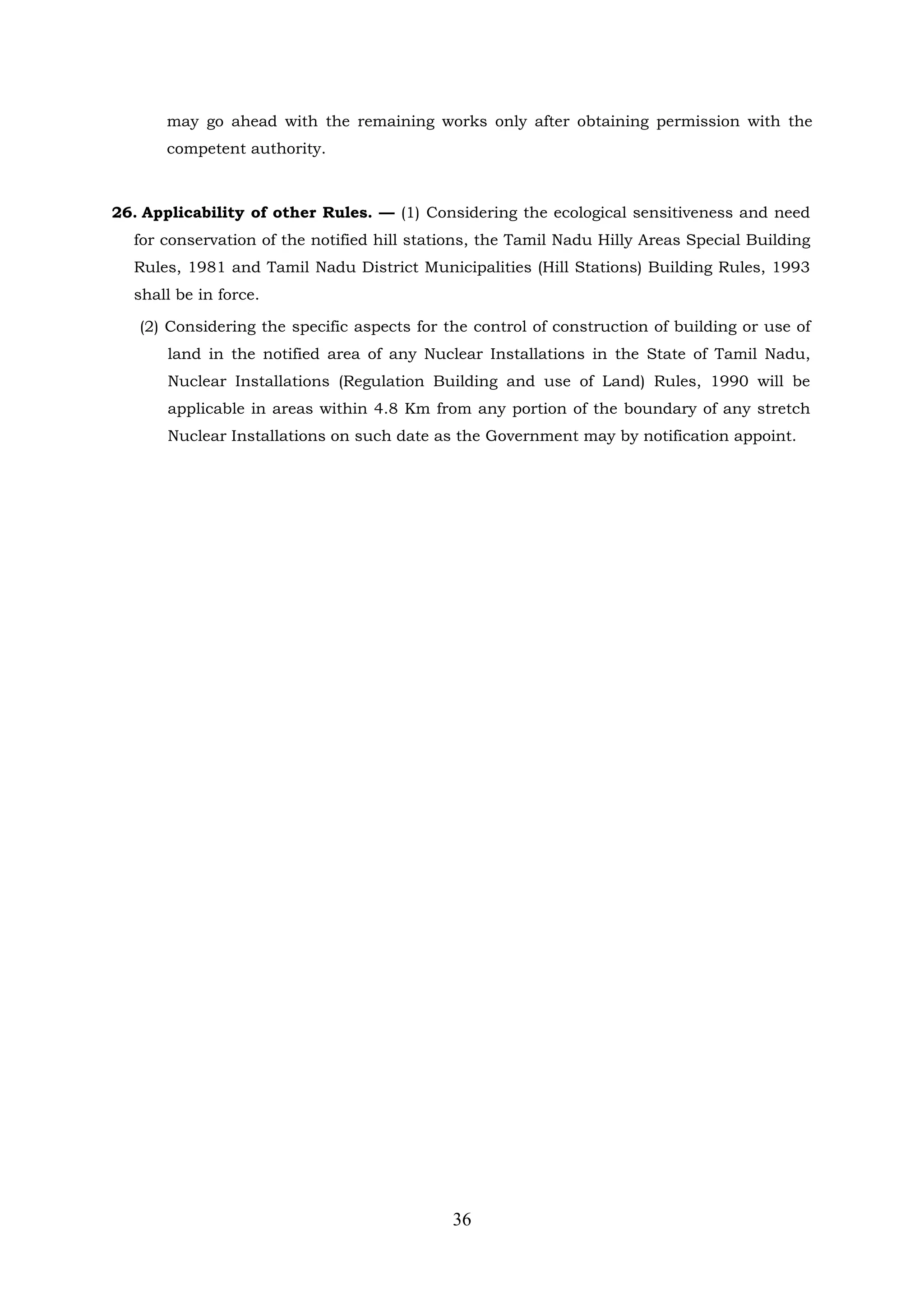 Tn combined development_building_rules_2019 | PDF