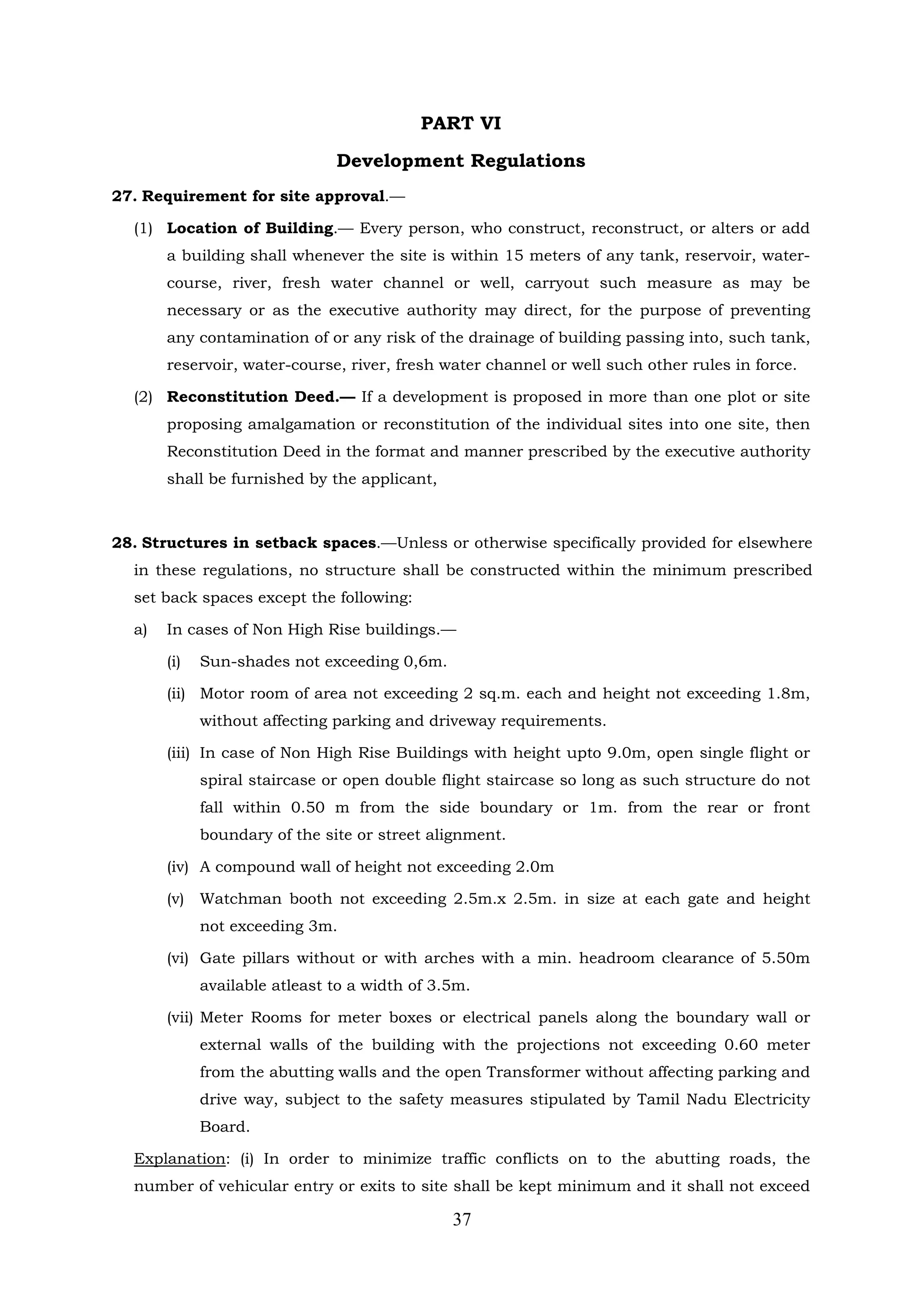 Tn combined development_building_rules_2019 | PDF