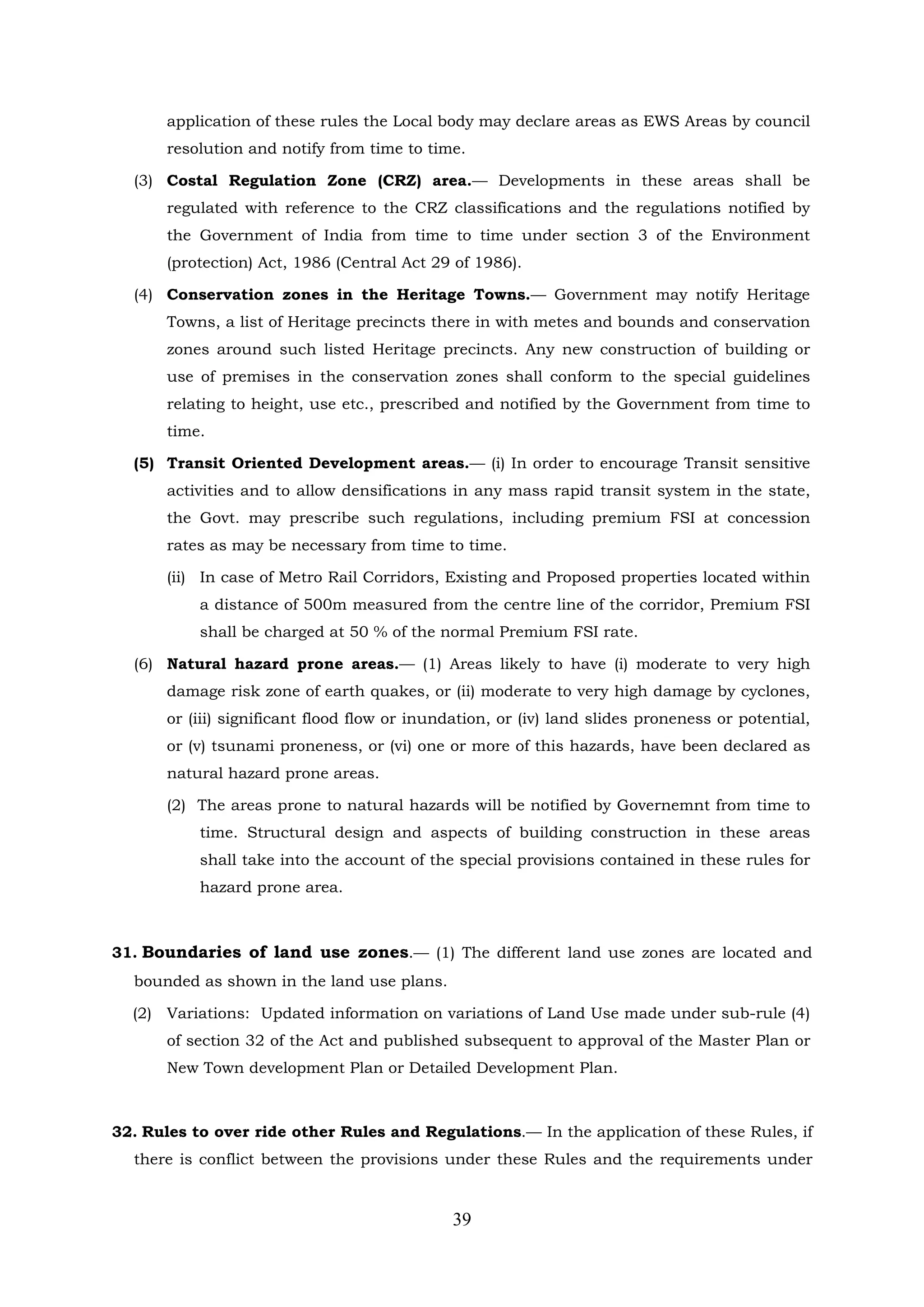 Tn combined development_building_rules_2019 | PDF