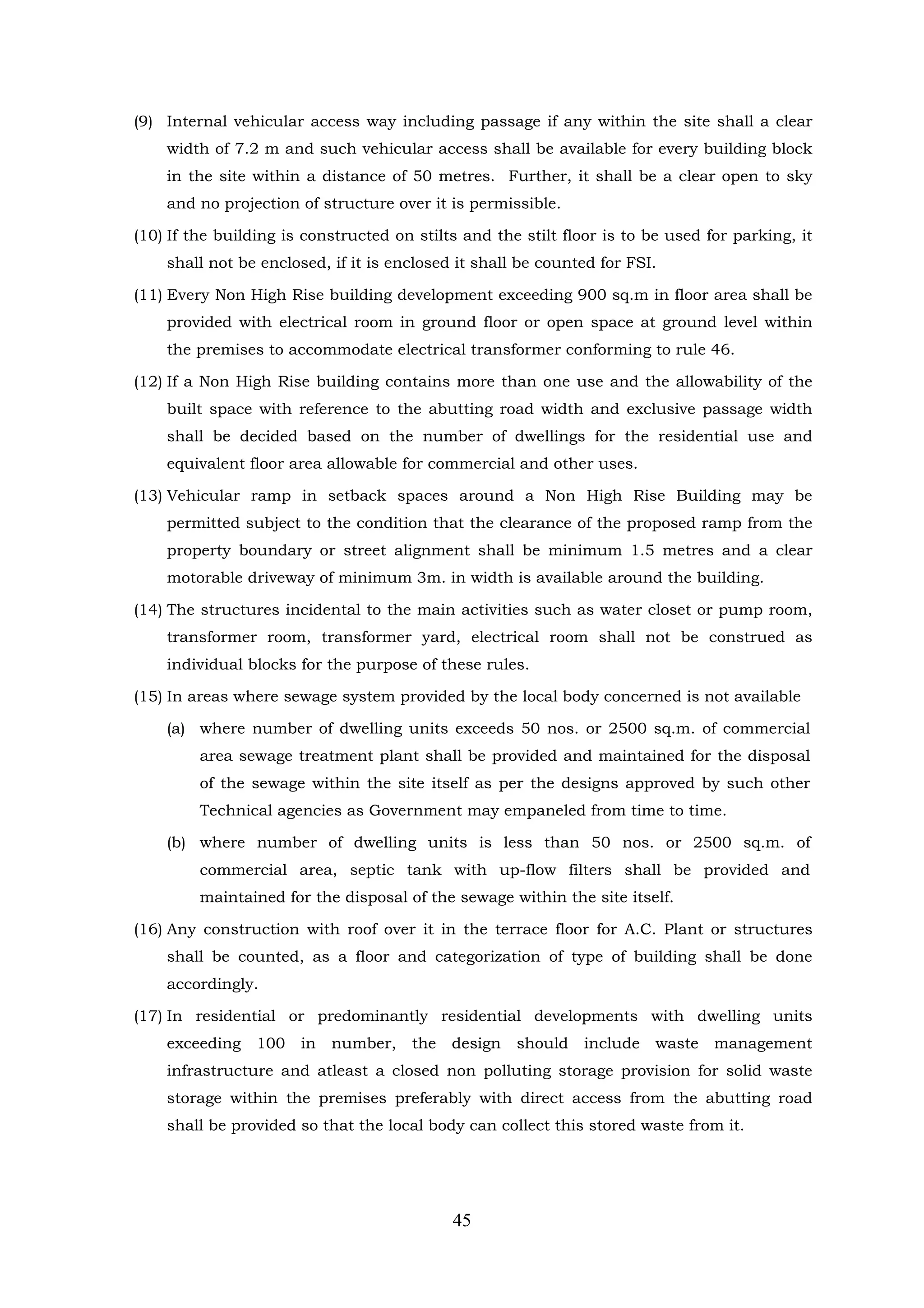 Tn combined development_building_rules_2019 | PDF