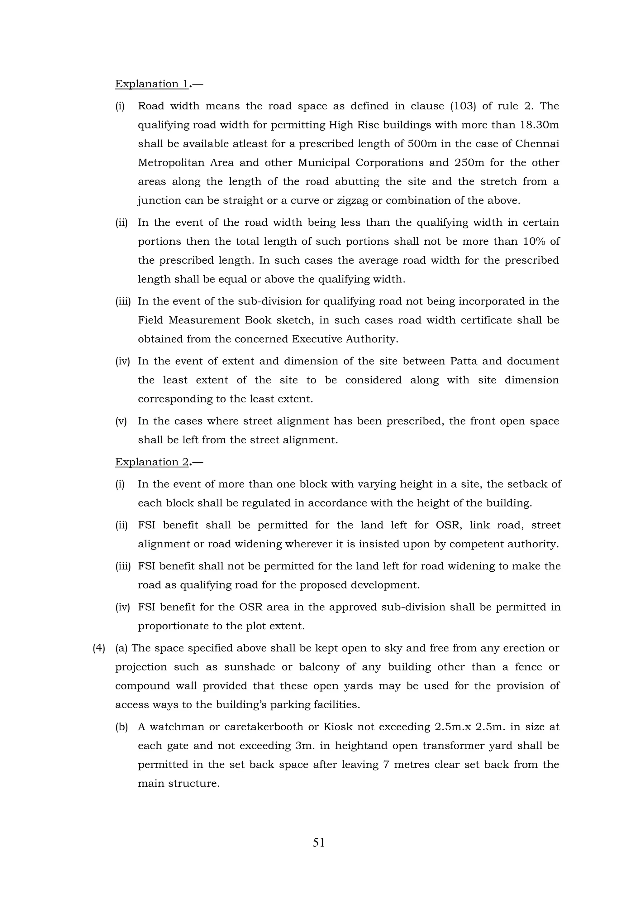 Tn combined development_building_rules_2019 | PDF